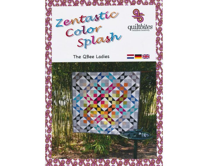 Patchwork-Anleitung ZENTASTIC COLOR SPLASH, Quilt, 9,99