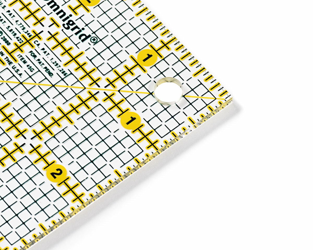 Patchwork-Lineal OMNIGRID, 4,5 x 4,5 inch, Prym