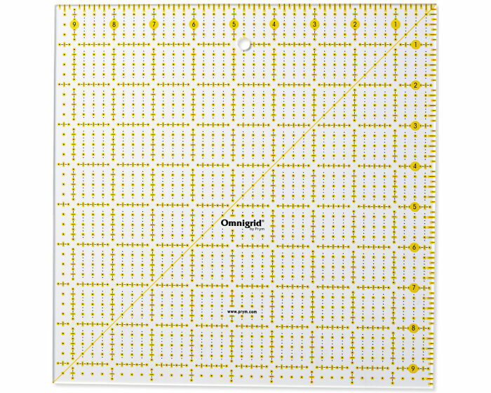 Patchwork-Lineal OMNIGRID, 9,5 x 9,5 inch, Prym, 29,00