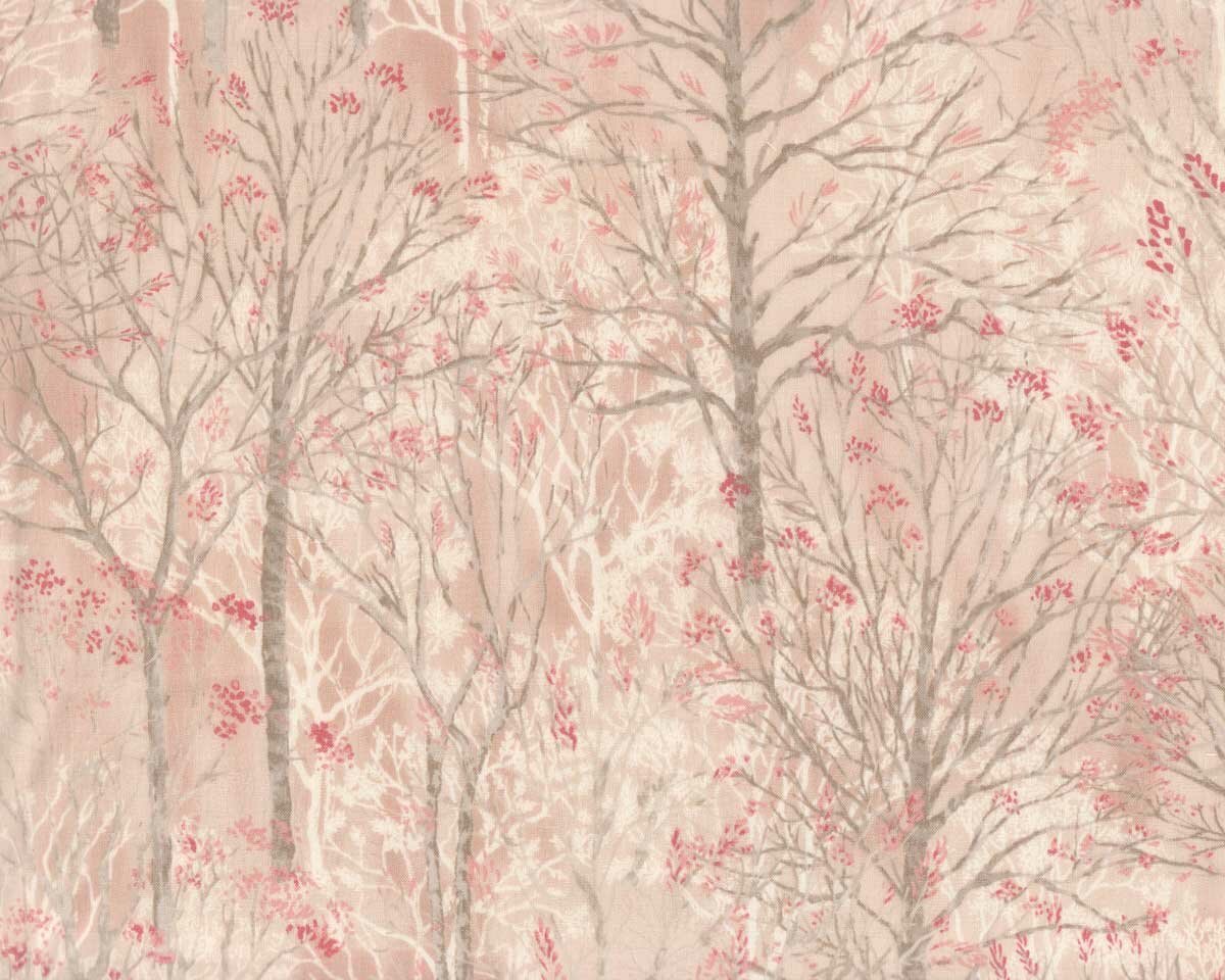 Patchworkstoff CENTENARY 25th, Bäume, altrosa, Yoko Saito, 22,99