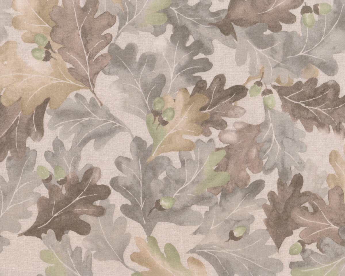 Patchworkstoff CENTENARY 25th, Blätter, natur, Yoko Saito, 22,99