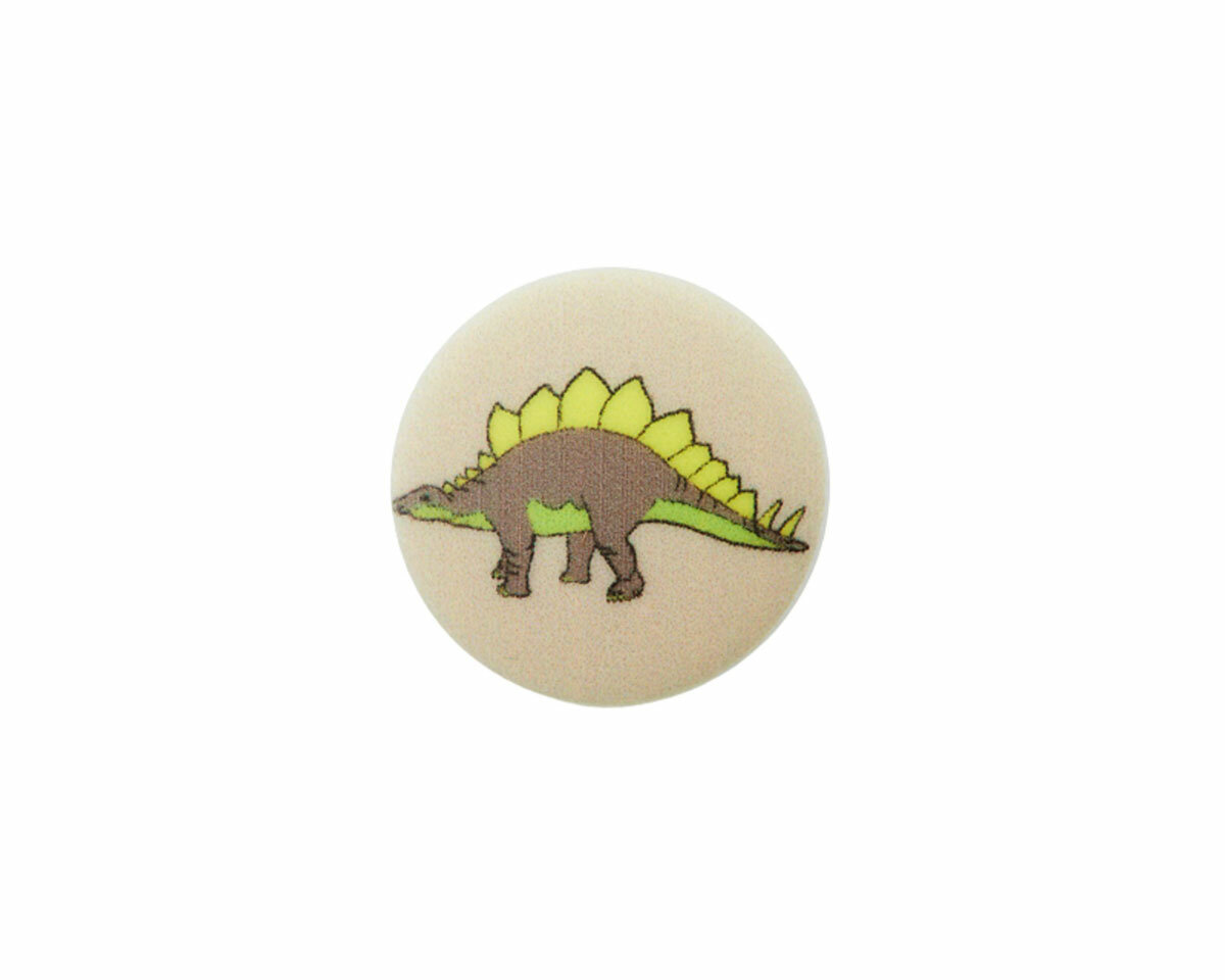 Kinderknopf STEGOSAURUS, Union Knopf, 1,50
