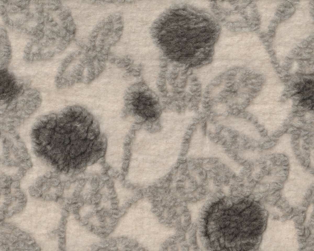 Walkstoff mit Baumwolle KONSTANZE, Blumen, creme, Hilco, 79,00