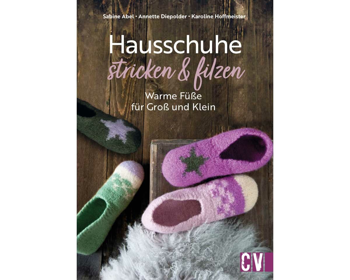 Strickbuch: Hausschuhe stricken & filzen, CV, 14,99